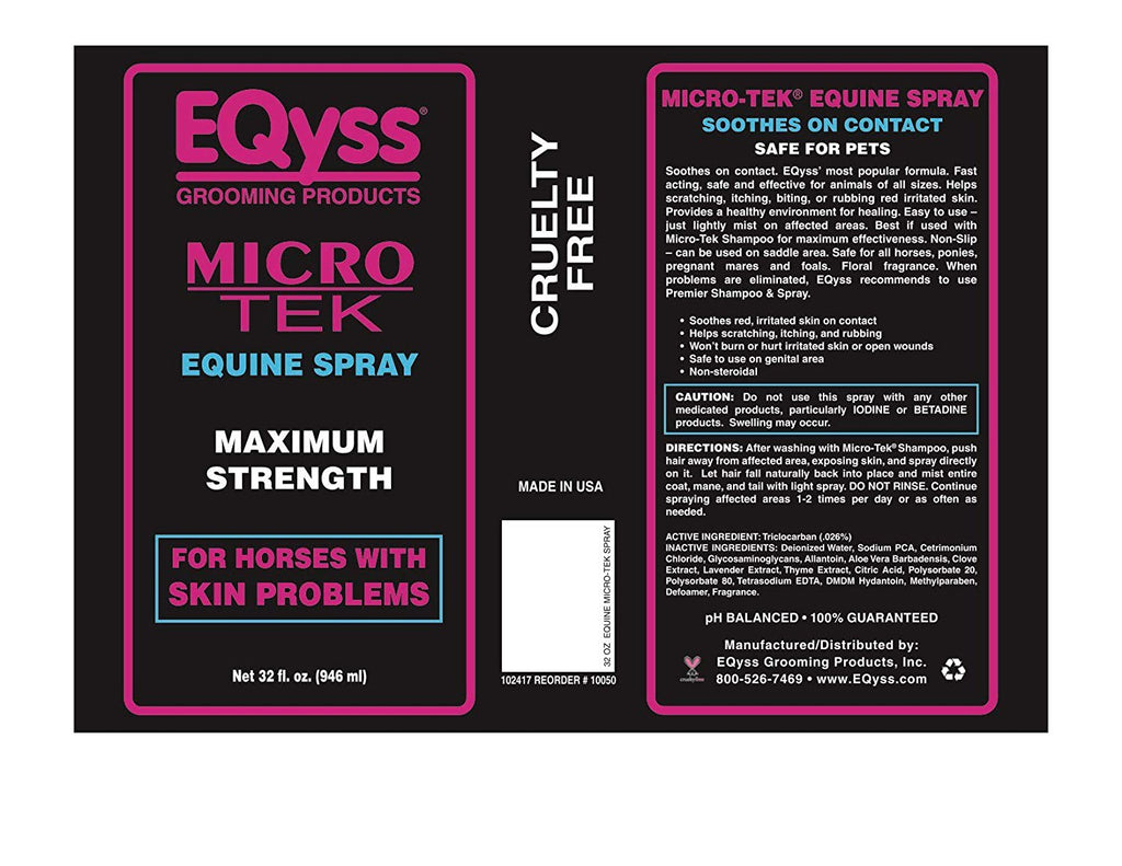 MICRO TEK EQUINE SPRAY | The Collected Pony