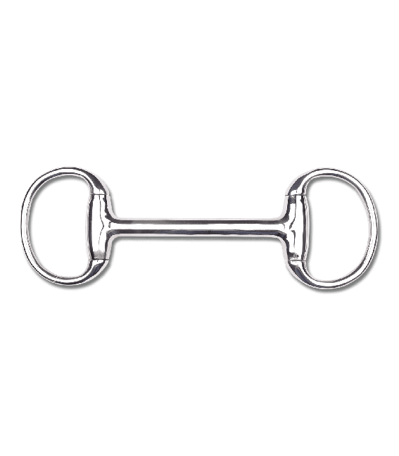 Stainless Steel Mullen Mouth Snaffle | The Collected Pony